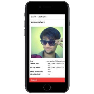Ionic 4 Google Login with Firebase - Starter