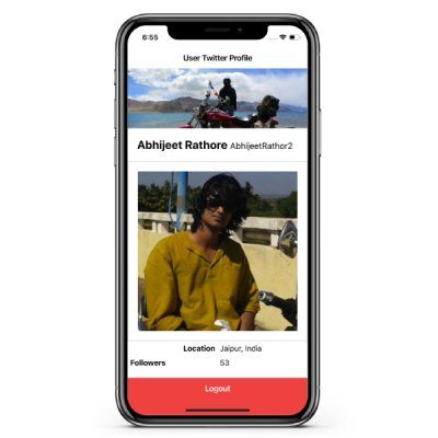 Ionic 4 Twitter Login with Firebase - Starter
